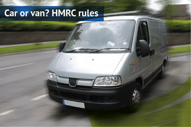 Car or van? HMRC tax rules - TTR Barnes
